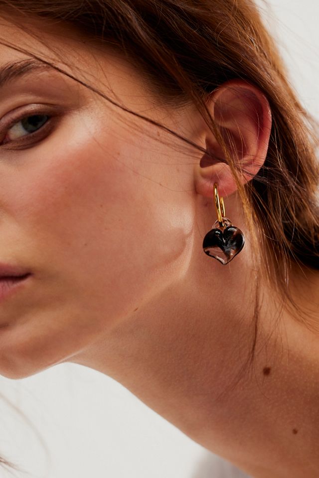 Heart Of Glass Hoops | Free People