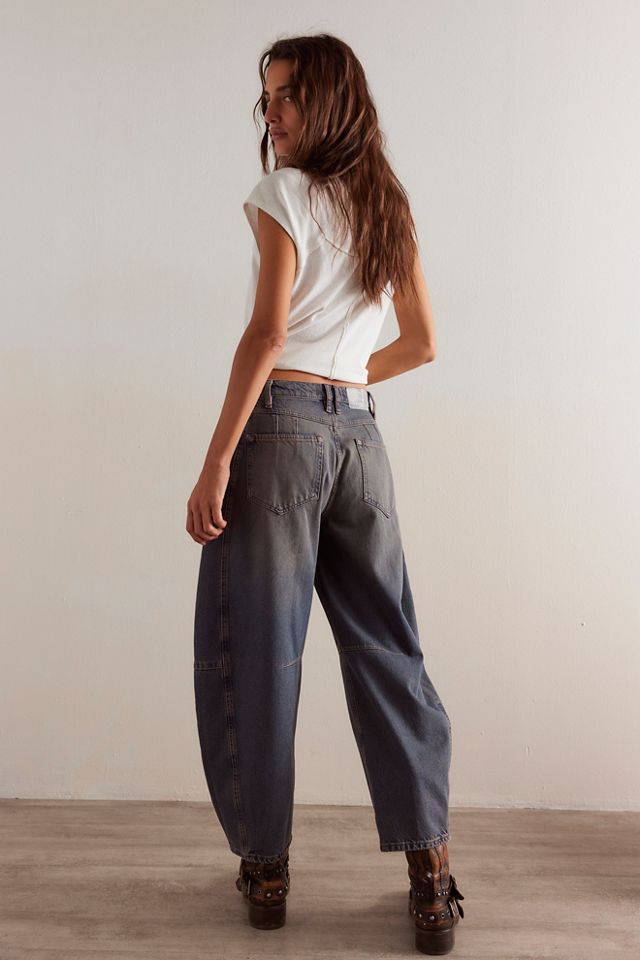 CRVY Venus Barrel Jeans | Free People