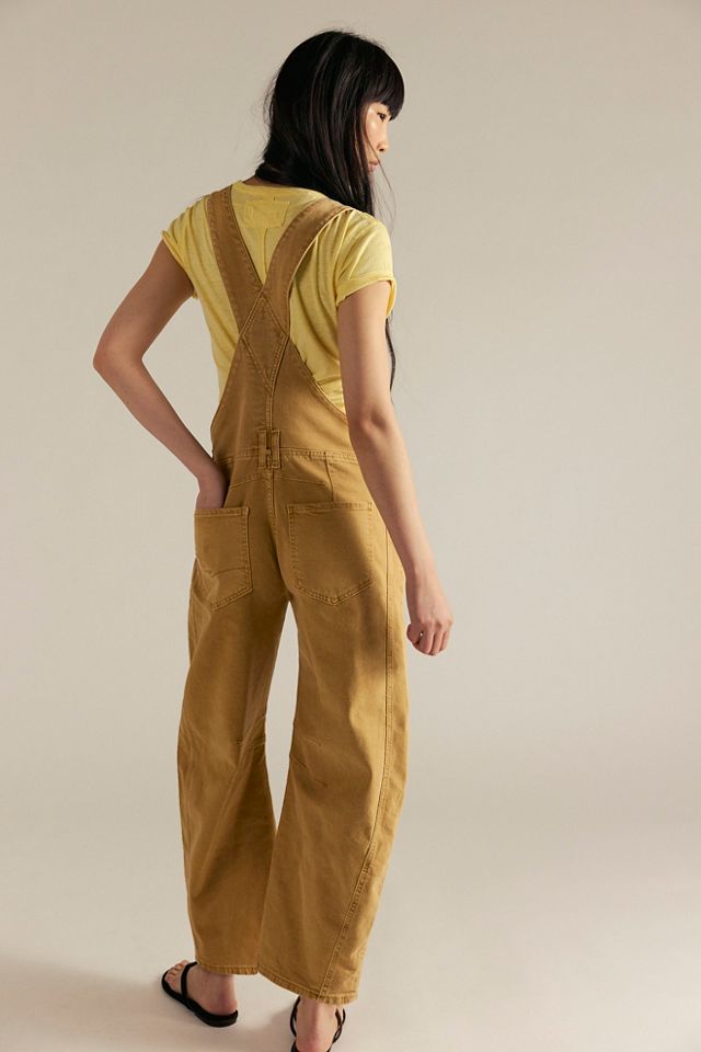 We The Free Good Luck Barrel Dungarees | Free People UK