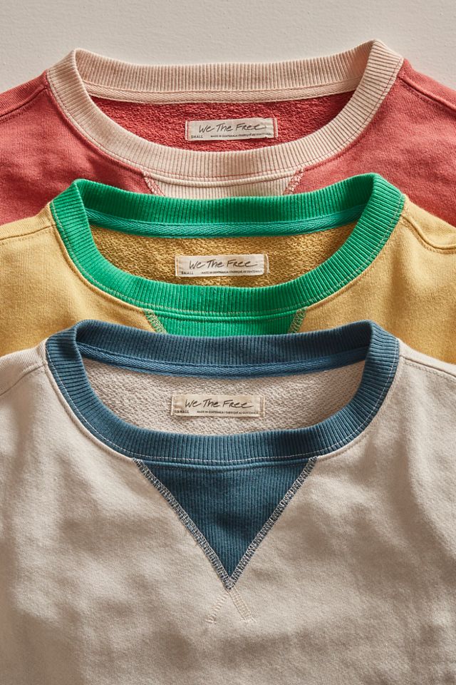 Classic Crew Colorblock Sweatshirt | Free People