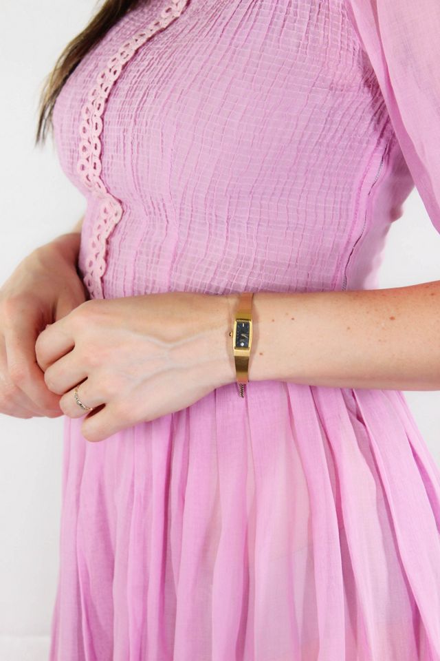 1980s Pulsar Slim Gold Watch Selected By Moons + Junes Vintage | Free ...