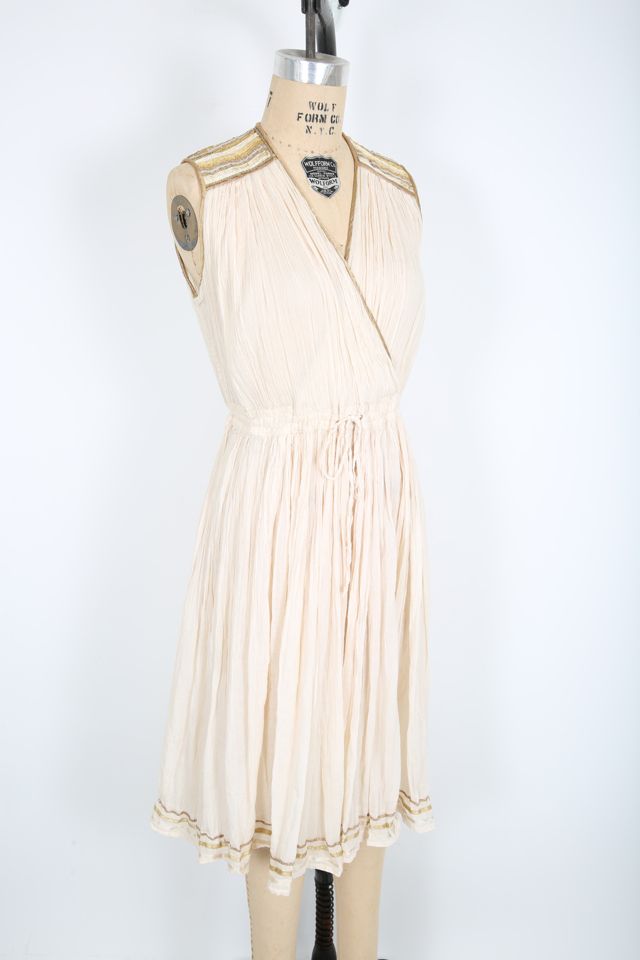 70s Vintage PHOOL Bohemian Cream Sundress Selected by Love Rocks ...