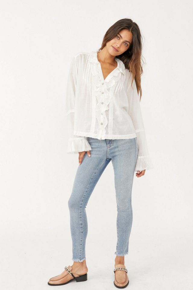 We The Free Savannah Ruffle Buttondown | Free People