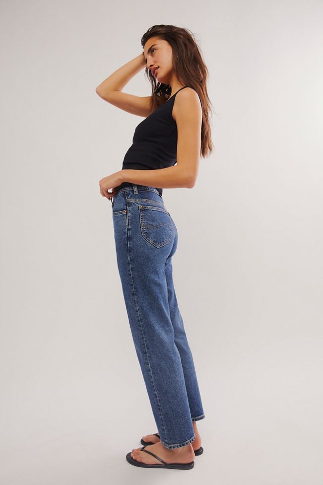 Lee Rider Classic Straight Jeans | Free People