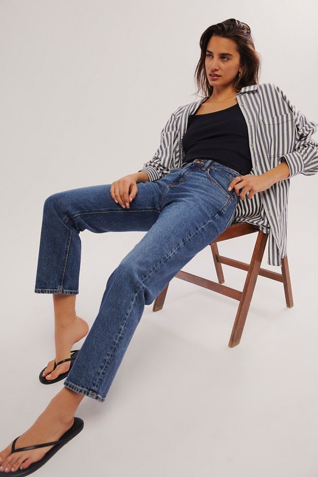 Lee Rider Classic Straight Jeans | Free People