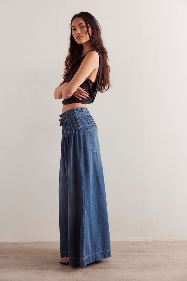 We The Free Forget Me Knot Pull-On Jeans | Free People
