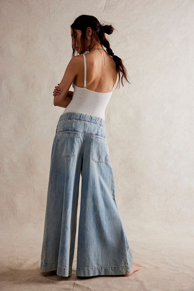 We The Free Forget Me Knot Pull-On Jeans | Free People