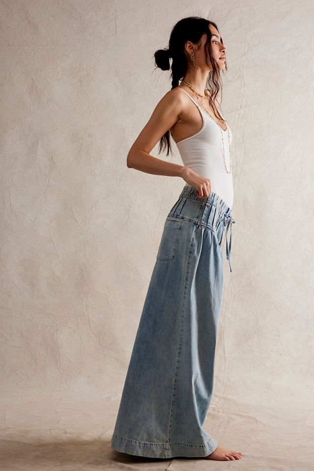 We The Free Forget Me Knot Pull-On Jeans | Free People