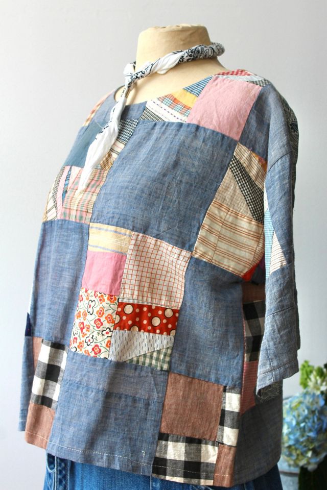 The Highlands Foundry Chambray Heritage Quilt Top | Free People