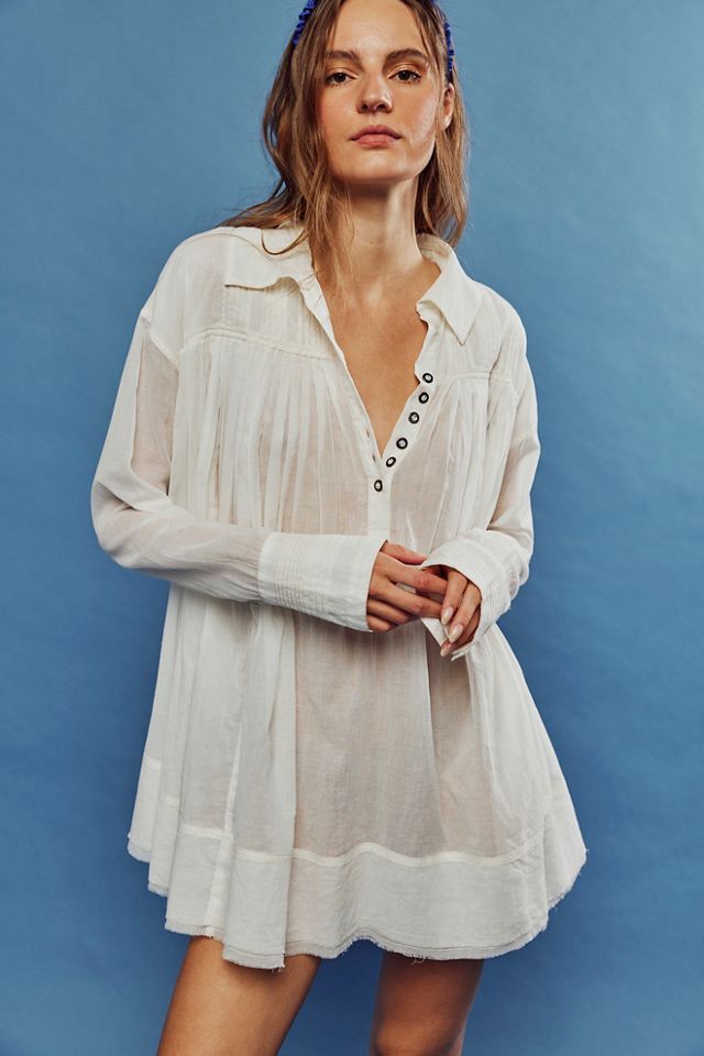 We The Free Sheer Swing Shirt | Free People