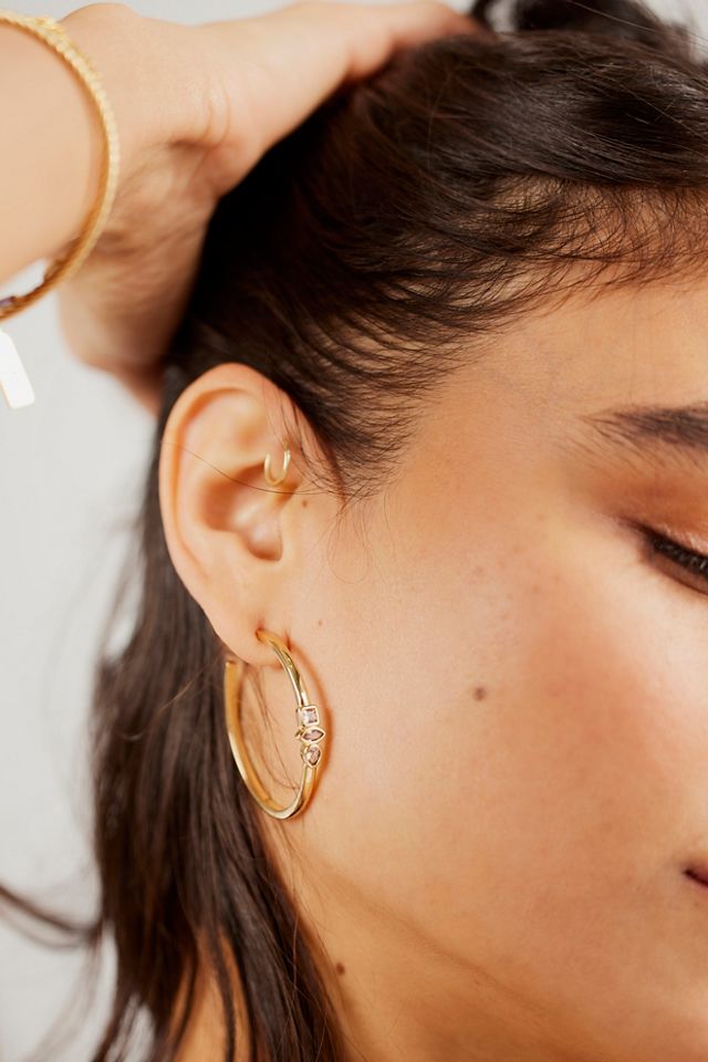 Joy Dravecky Calista Hoops | Free People