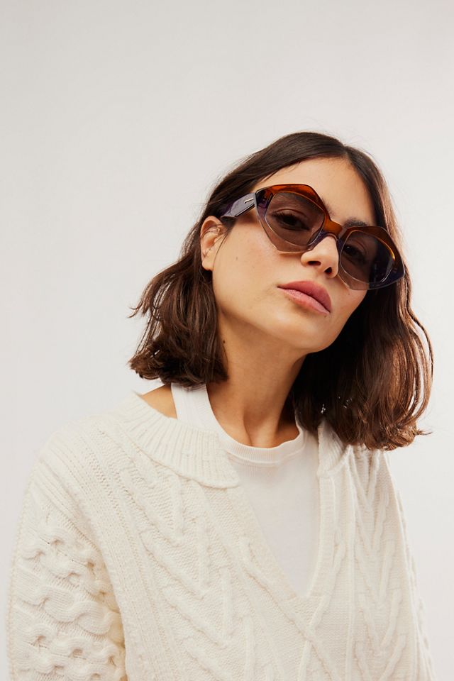 Karen Walker Diamond Dice Sunnies | Free People UK