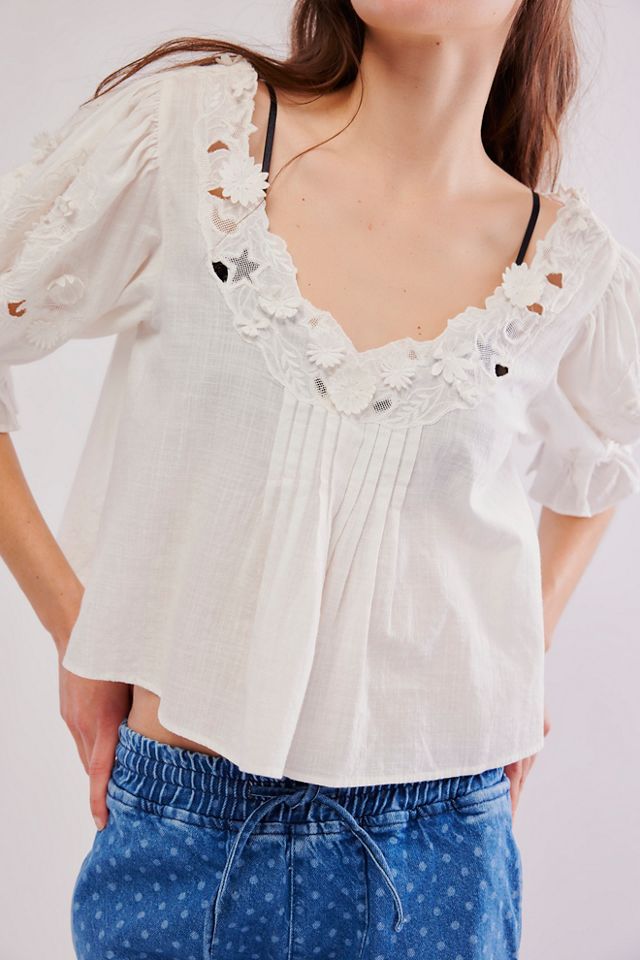 Sophie Embroidered Top | Free People