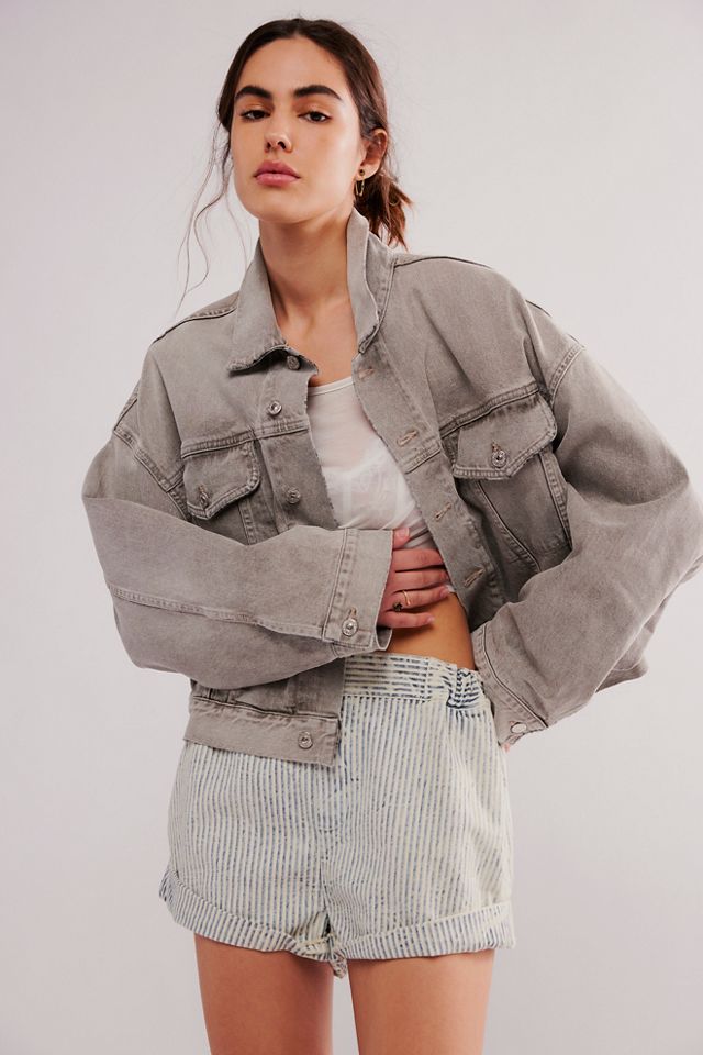Citizens of Humanity Quira Puff Denim Jacket | Free People UK