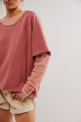 T-shirt deux-en-un Keepsake We The Free | Free People FR