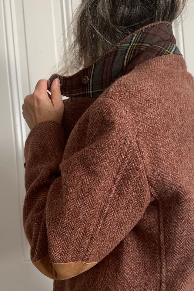 Vintage Wool Polo Herringbone Hacking Jacket Selected by KA.TL.AK ...