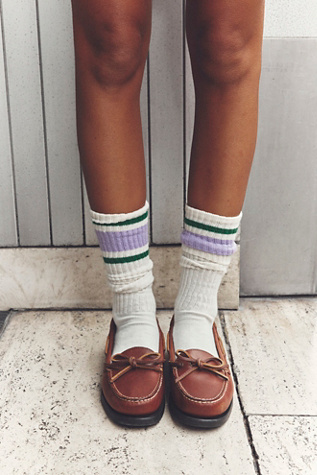 Retro Stripe Knee High Socks | Free People