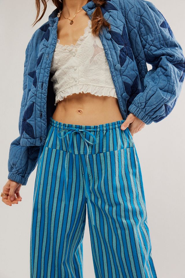 Hudson Canyon Stripe Pants | Free People