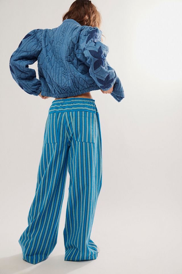 Hudson Canyon Stripe Pants | Free People