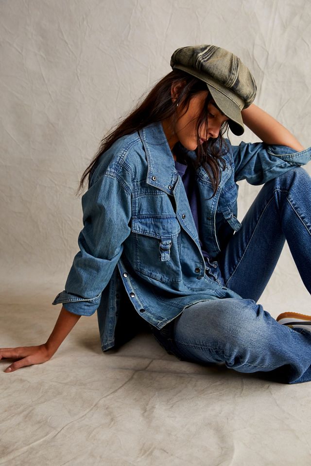 Acid Wash Lieutenant Hat | Free People