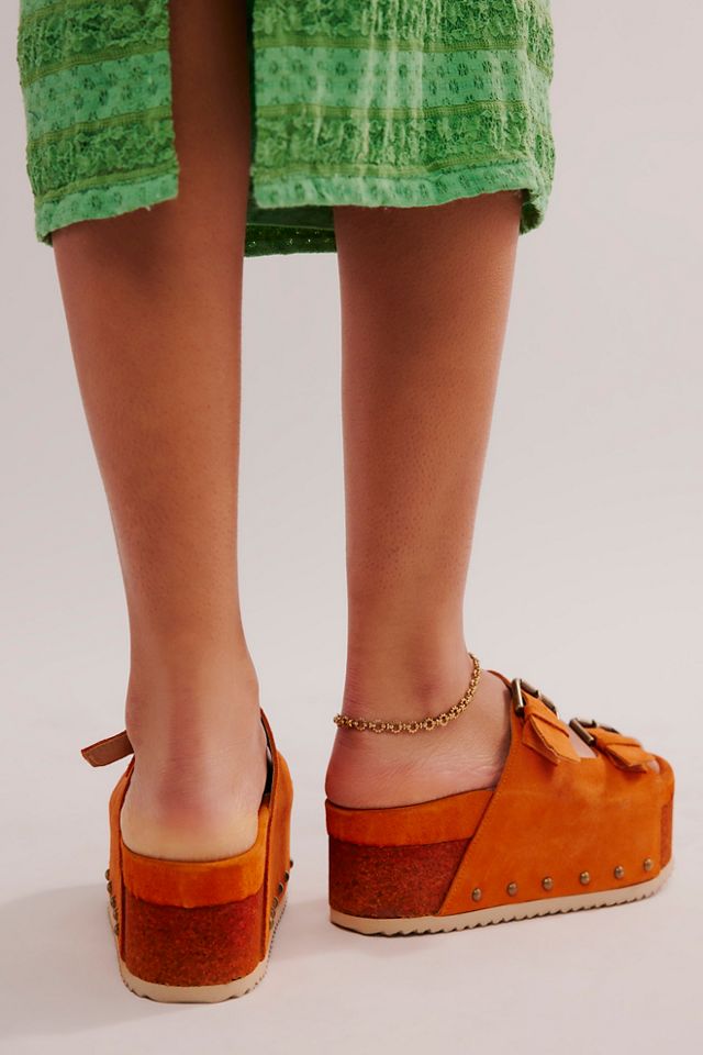 Rule Breaker Monochrome Flatform Sandals | Free People