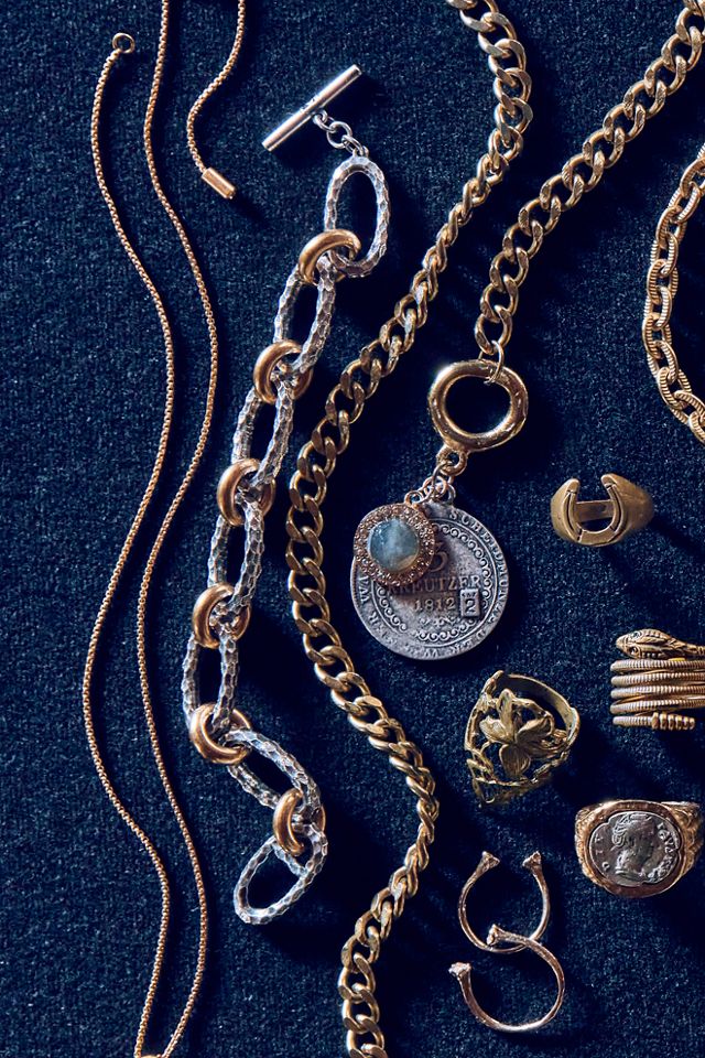 Tat2 Ravelle Hammered Chain Bracelet | Free People
