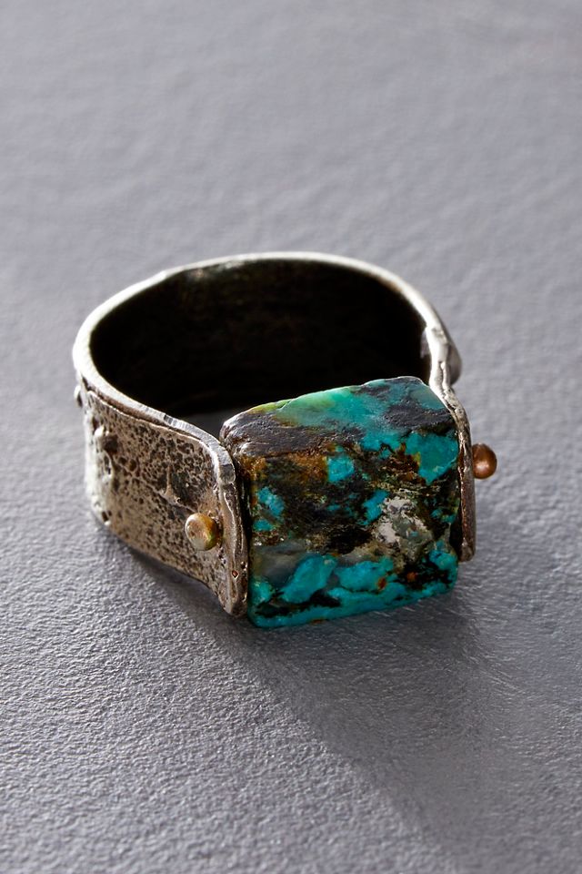 Eric Silva Sterling Silver Lapis Ring | Free People UK