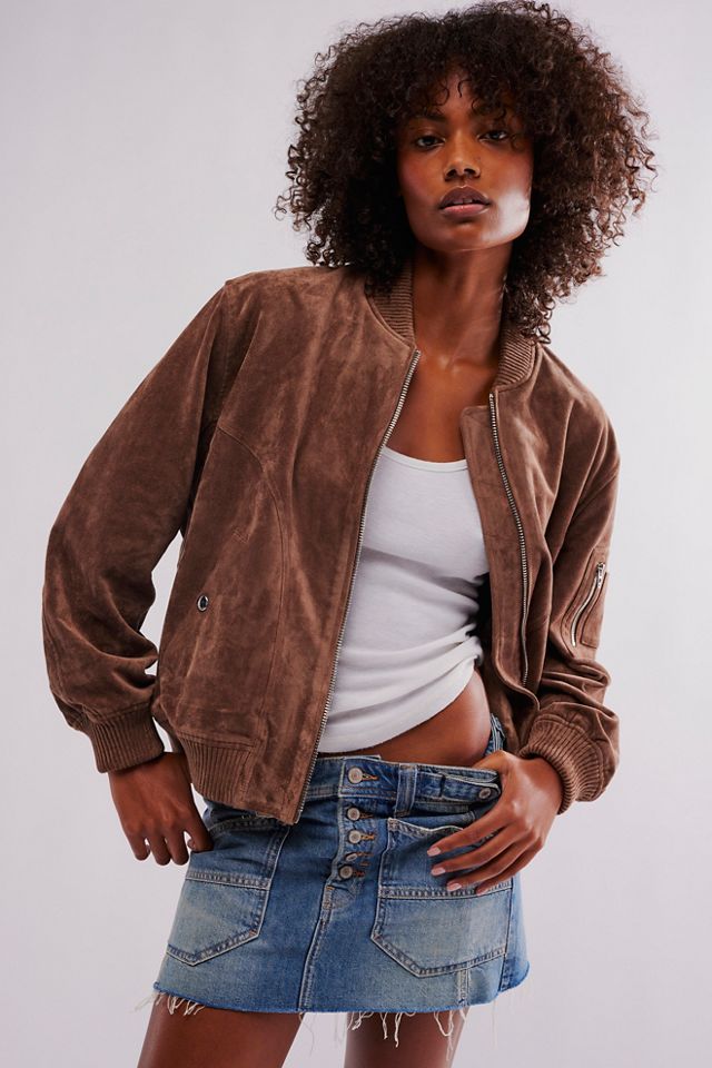 Brick Wall Bomber Jacket | Free People UK