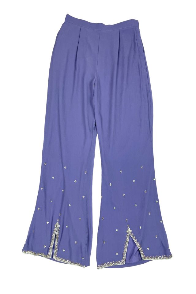 Vintage Purple Beaded Pants Selected By Ankh By Racquel Vintage | Free ...