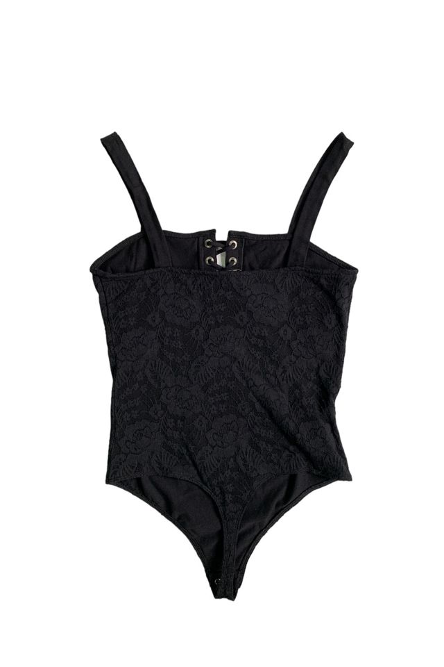 Vintage Y2K Lace Bodysuit Selected by SharpLilTeeth | Free People