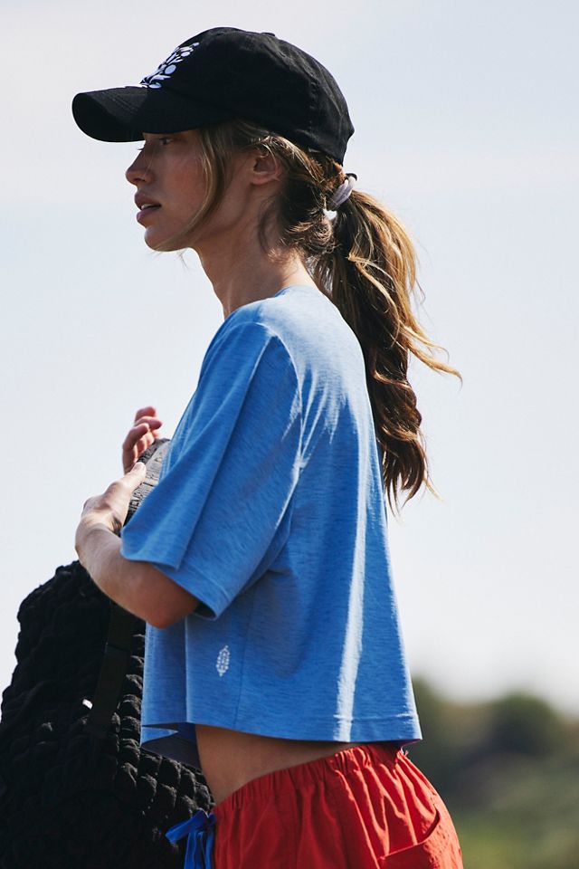 Tempo Cropped Boyfriend Tee | Free People