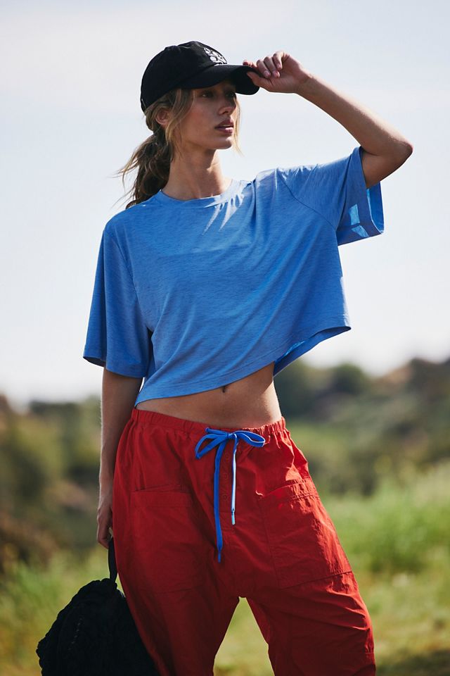 Tempo Cropped Boyfriend Tee | Free People