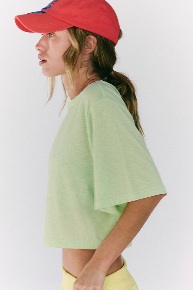 Tempo Cropped Boyfriend Tee | Free People