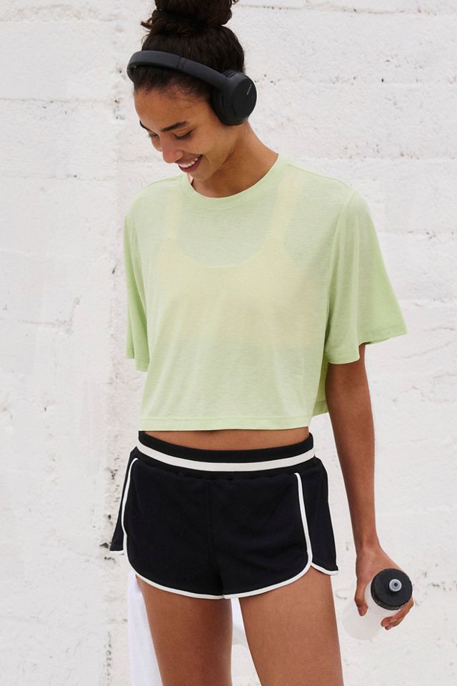 Tempo Cropped Boyfriend Tee | Free People