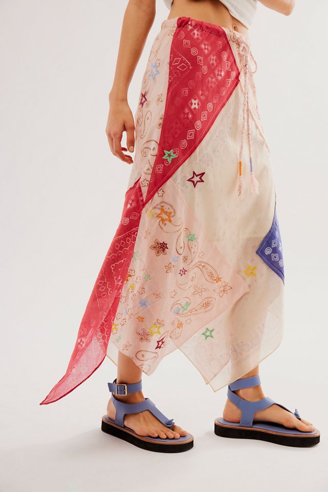 Ainslee Embroidered Maxi Skirt | Free People