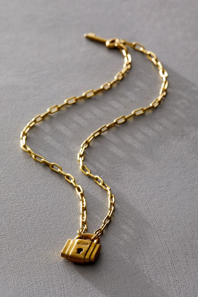 Satomi Studio Step Lock Necklace | Free People