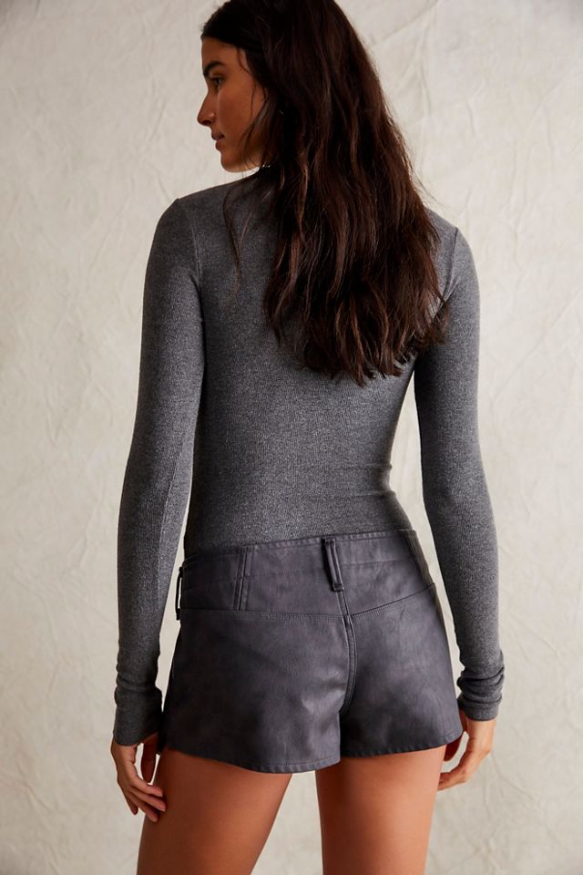 We The Free Dark Angel Vegan Micro Shorts | Free People