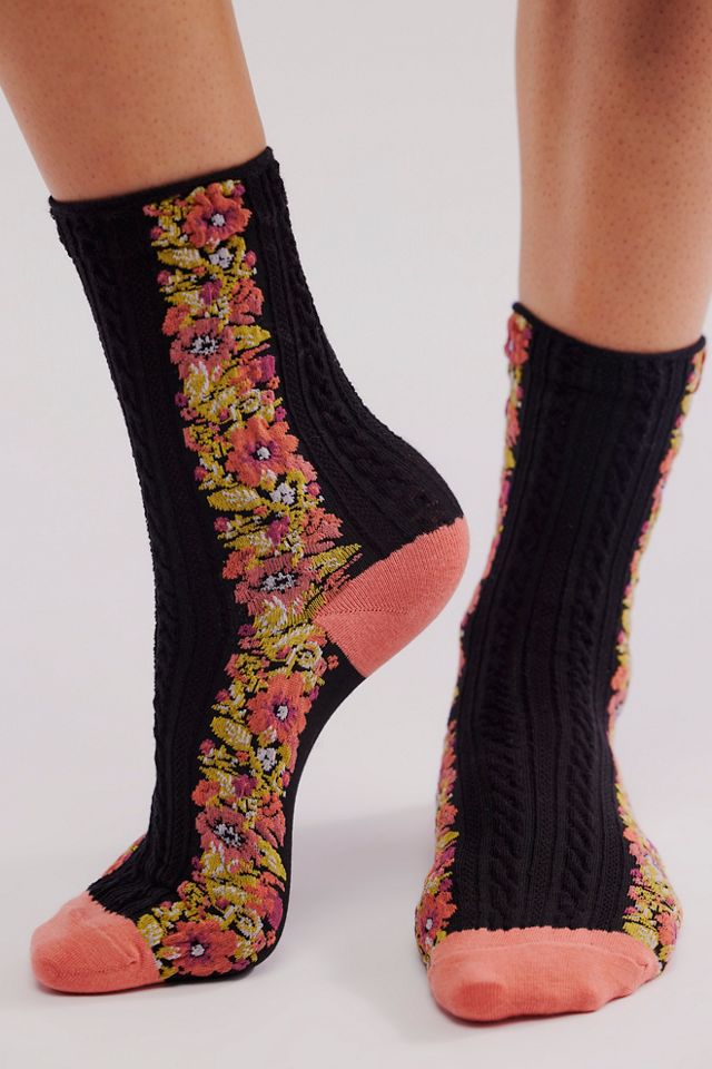 Garden Brunch Crew Socks | Free People UK