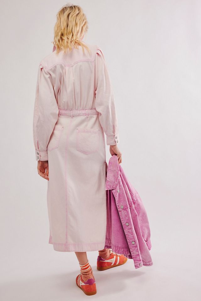 Mad Love Denim Midi Dress | Free People