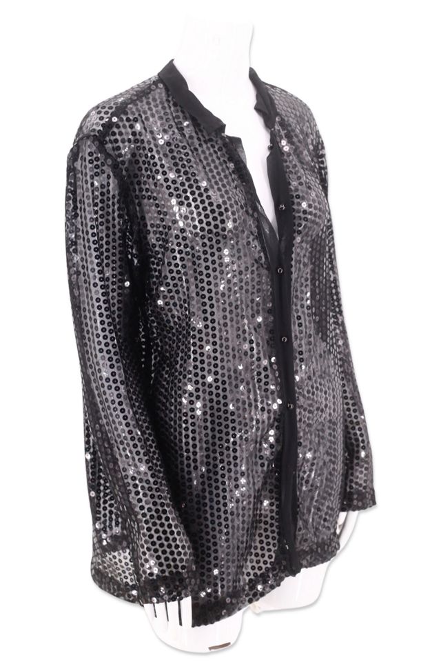 1990s Only Hearts Sequin Duster Blouse Selected By Ritual Vintage ...