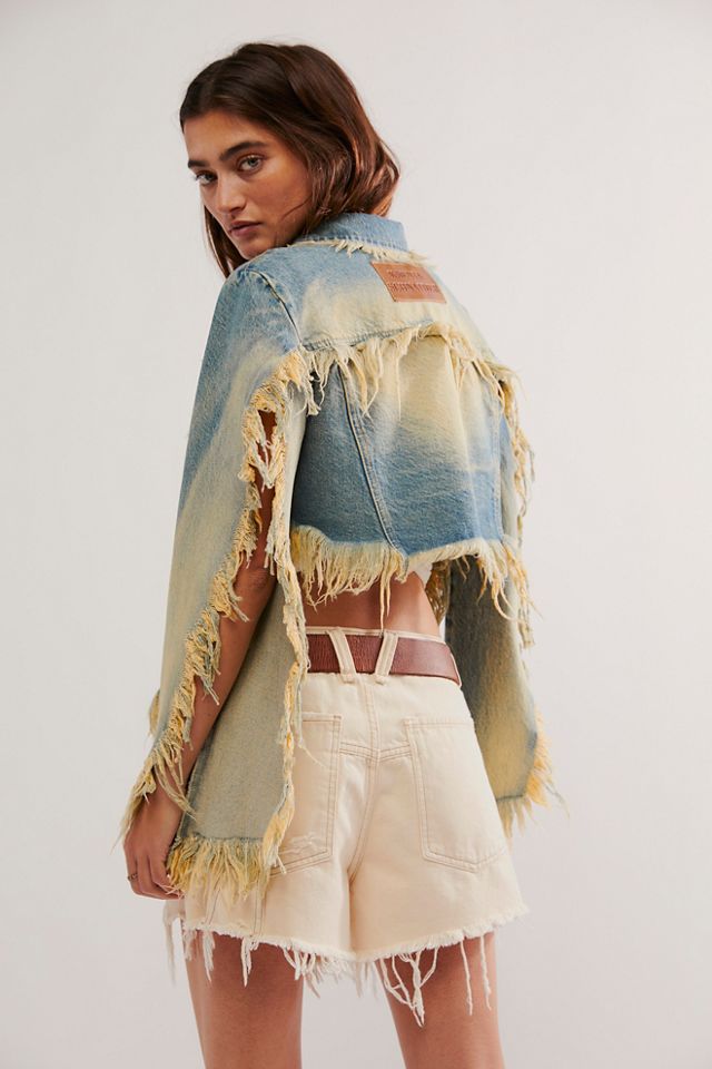 KSENIASCHNAIDER Cropped Monster Jacket | Free People