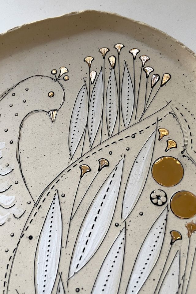 Helen Prior Promise Golden Bird Tray | Free People