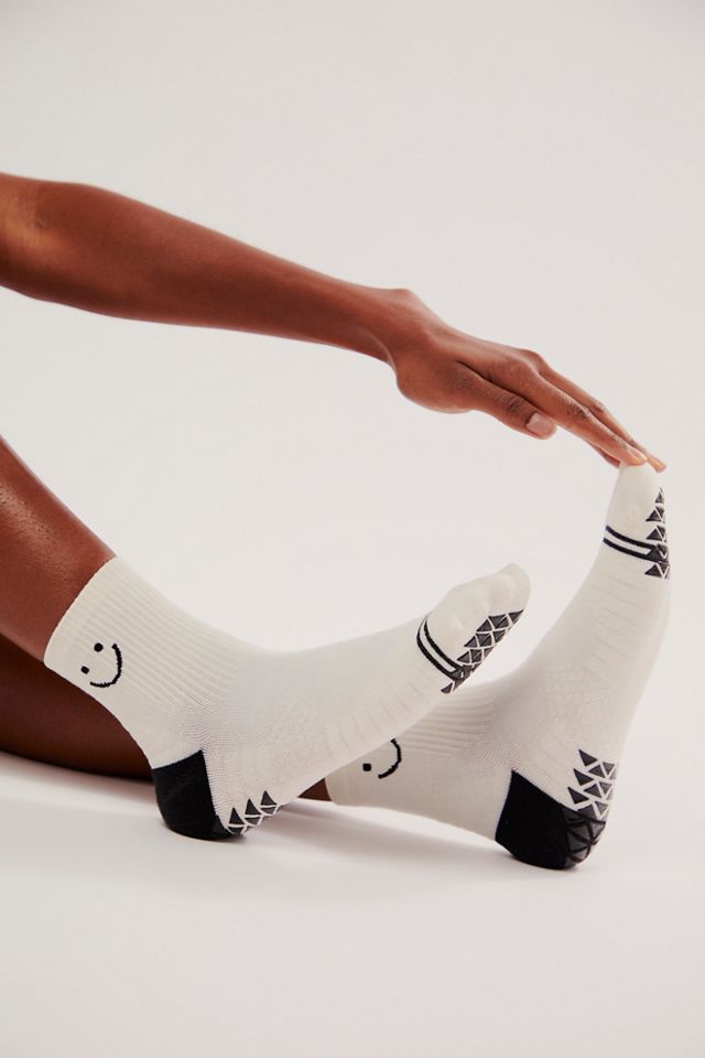 Happy Ankle Runner Grip Socks | Free People