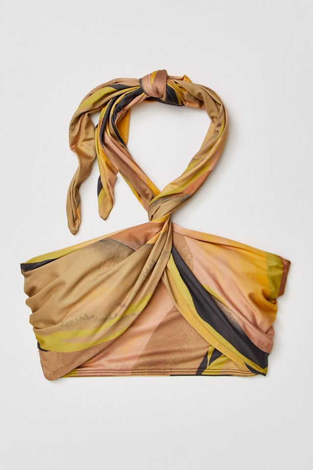 free-est Jodie Printed Convertible Bikini Top | Free People