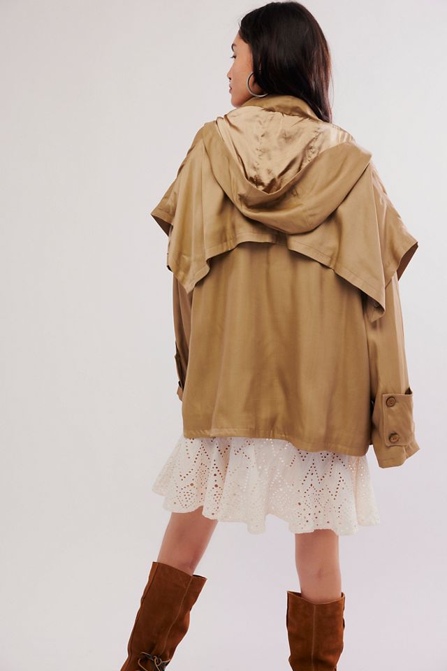 Nigel Preston Silk Cape Jacket | Free People