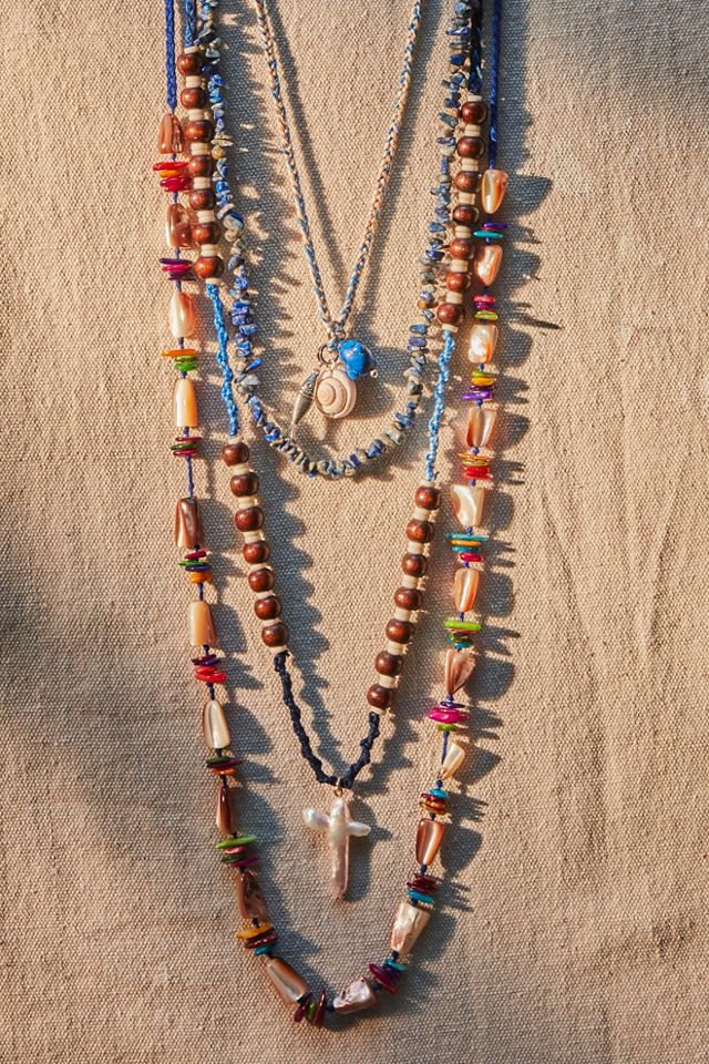 Single Strand Beaded Necklace | Free People