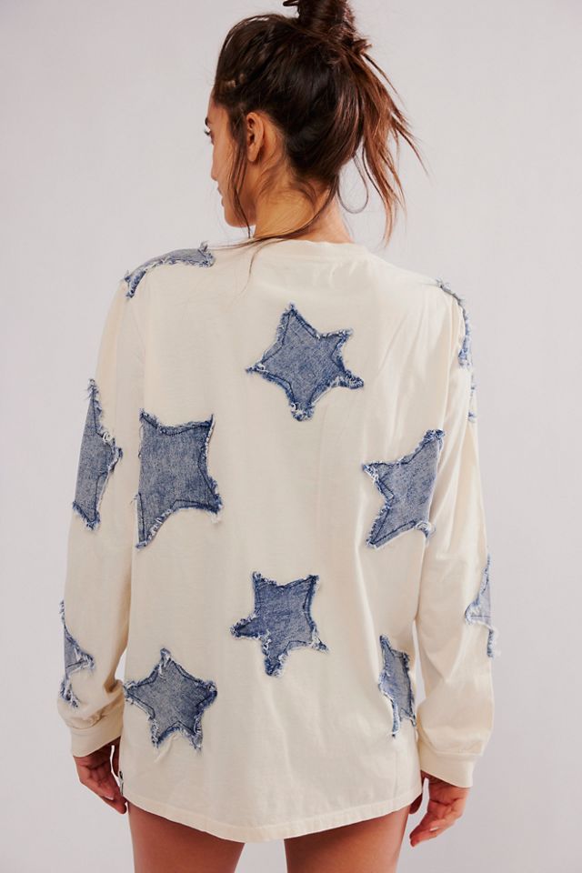 OneTeaspoon Denim Star BF Long-Sleeve | Free People