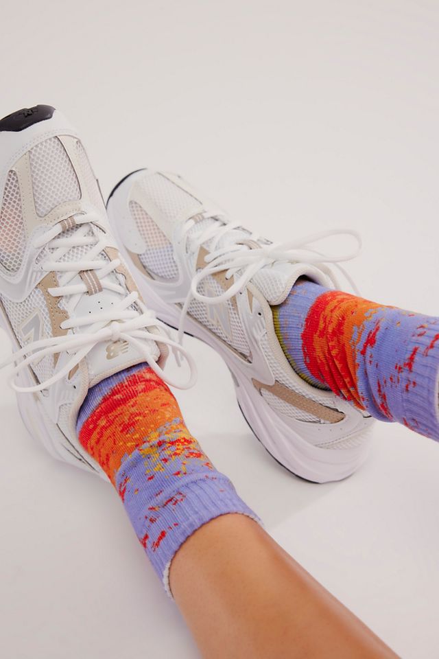 Splatter Surge Hike Socks | Free People UK