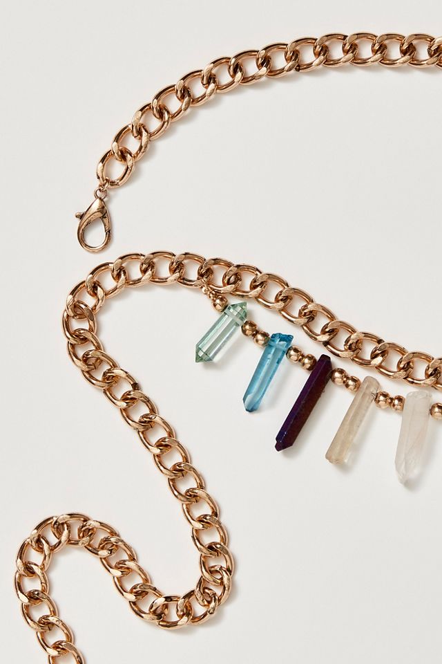 Crystal Clear Chain Belt | Free People