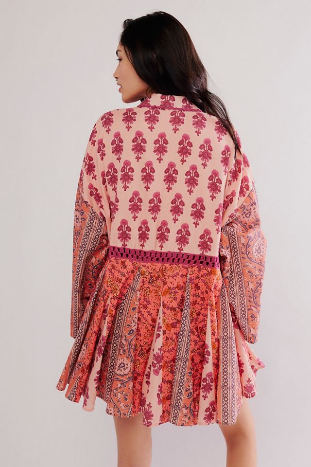 Hazy Baby Printed Mini Dress | Free People